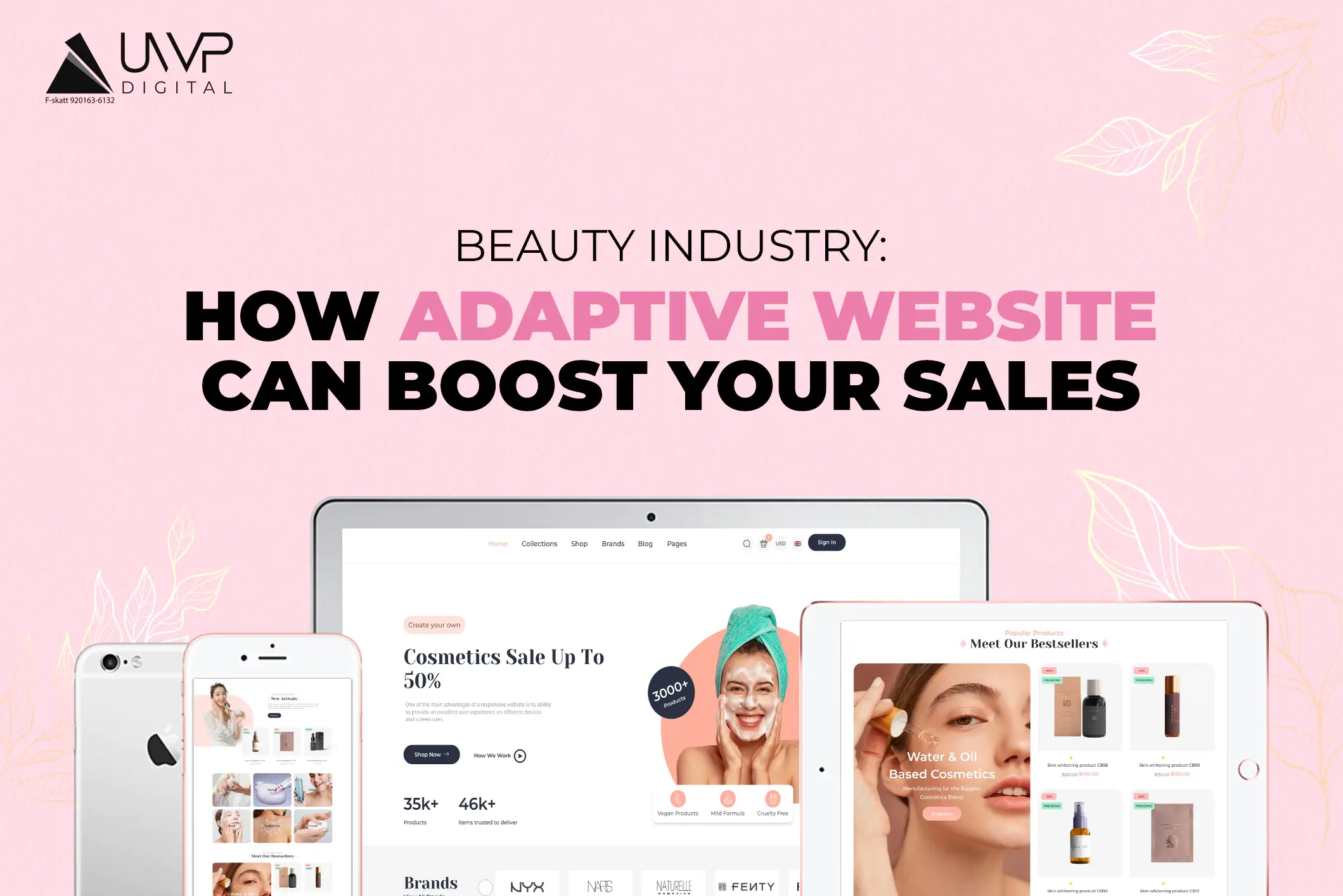 Beauty industry: how adaptive website can boost your sales | Blog UWP Digital